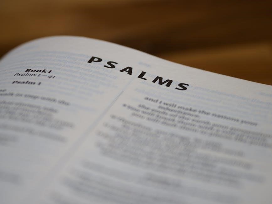 Unlock the Book of Psalms: Your Ultimate Study Guide